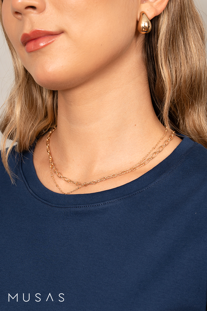 POLO DE ALGODÓN PIMA ALE - AZUL NOCHE – MUSAS